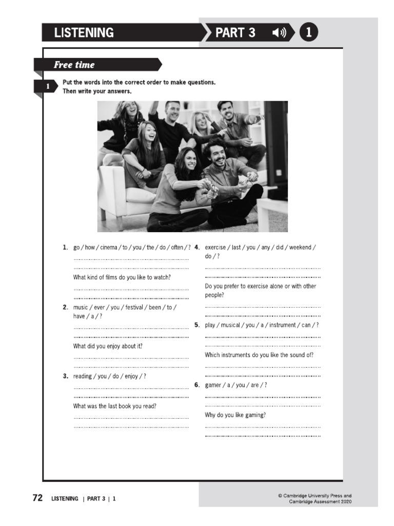 PET - B1 Preliminary Exam Booster 2020-LOP - HOC - THAY - MOL | PDF