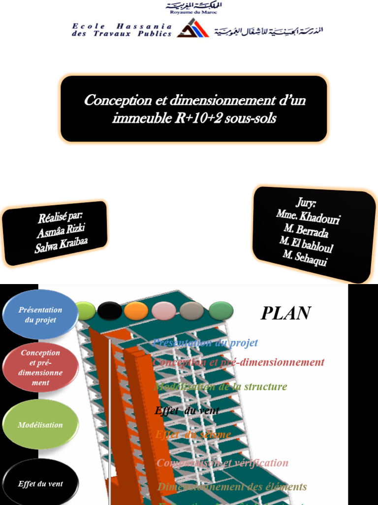 Conception Et Dimensionnement D'un Immeuble R+10+2 Sous Sol - Copy ...