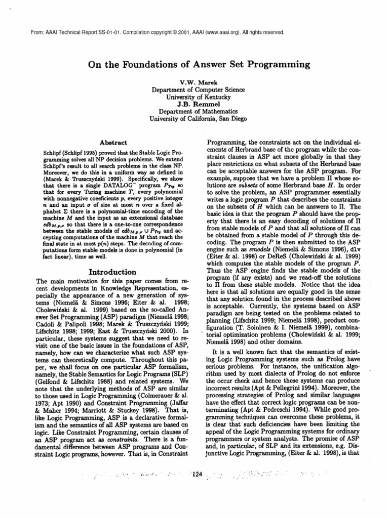 SS01 01 020 | PDF | First Order Logic | Time Complexity