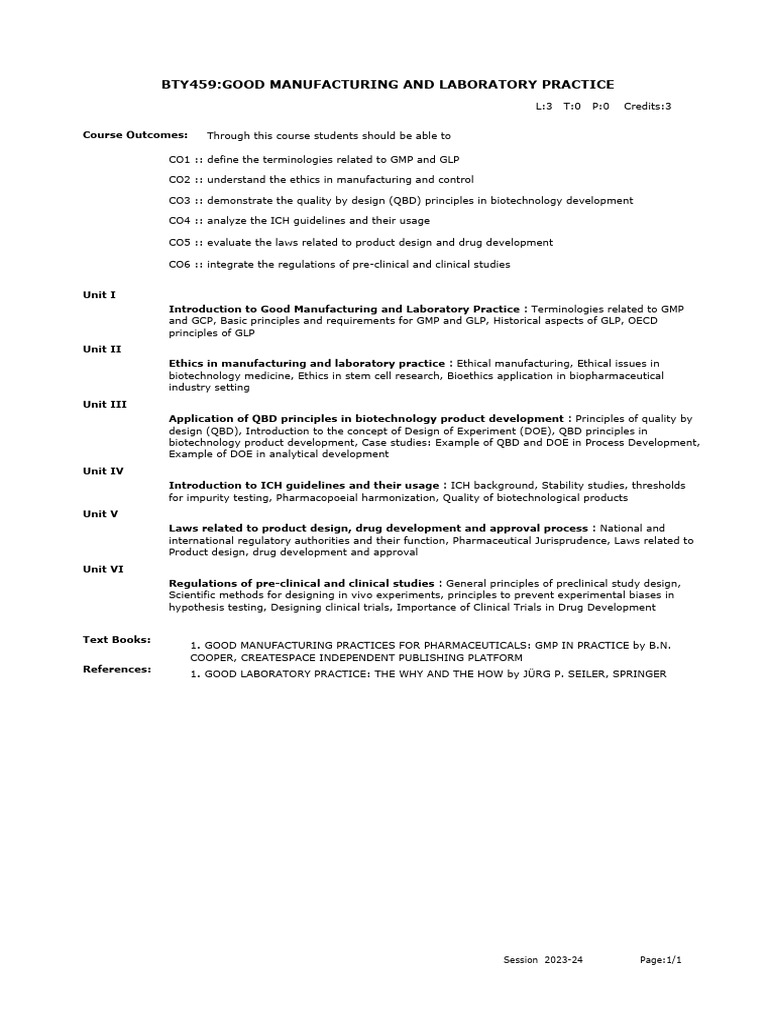 FRM Course Syllabus IPDownload | PDF | Drug Development | Clinical Trial