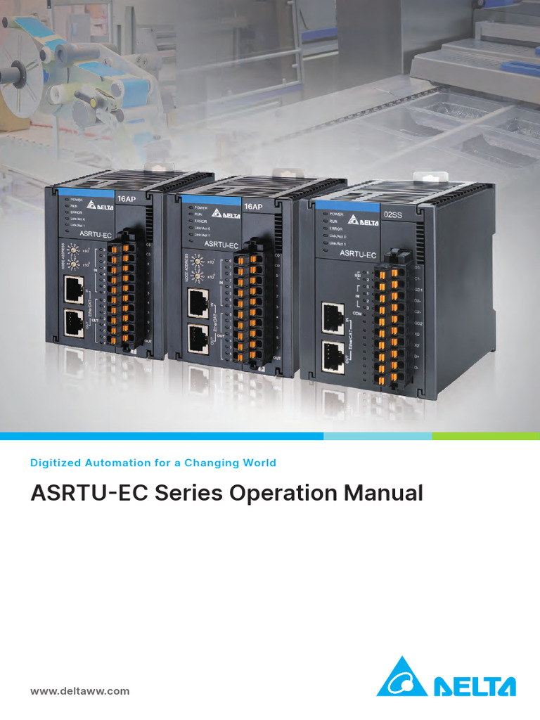 Delta Ia-Plc Asrtu-Ec Op en 20240601 | PDF | Alternating Current ...