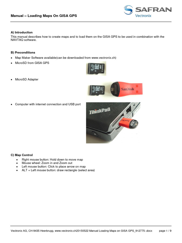Manual Loading Maps On GISA GPS - 912775 | PDF | Computer Engineering ...