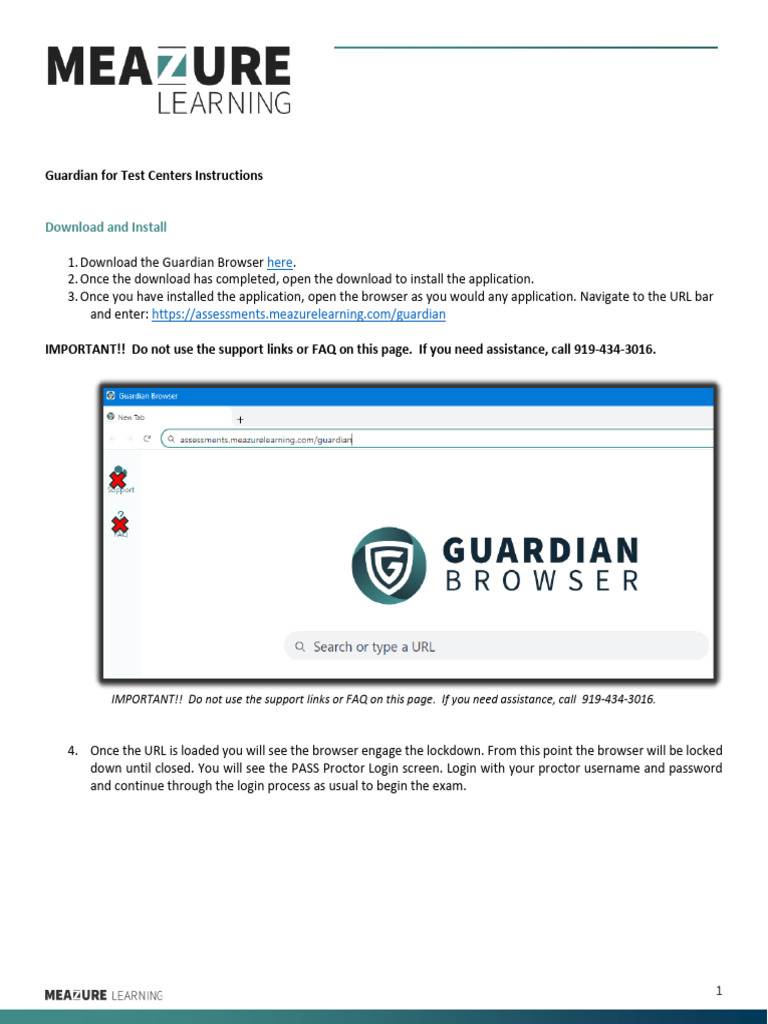 Guardian Browser Setup for Proctors | PDF | Operating System Families ...