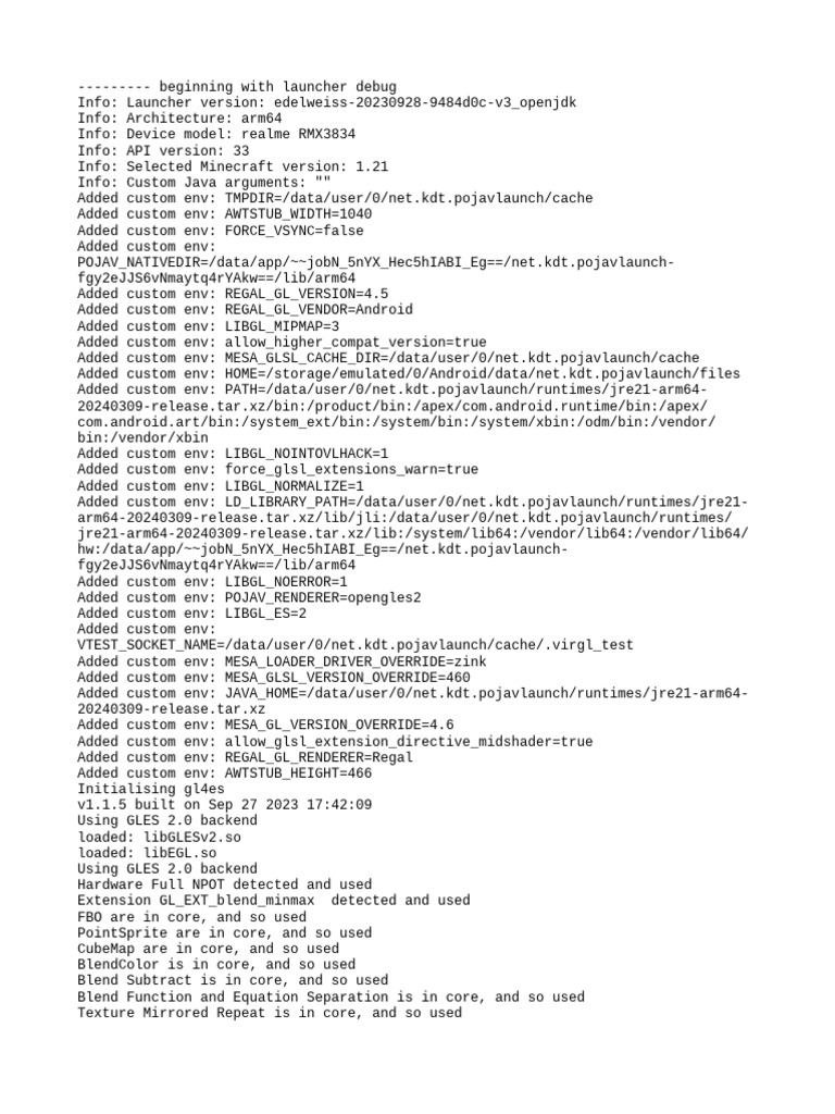 Latest Log | Download Free PDF | Shader | Text File