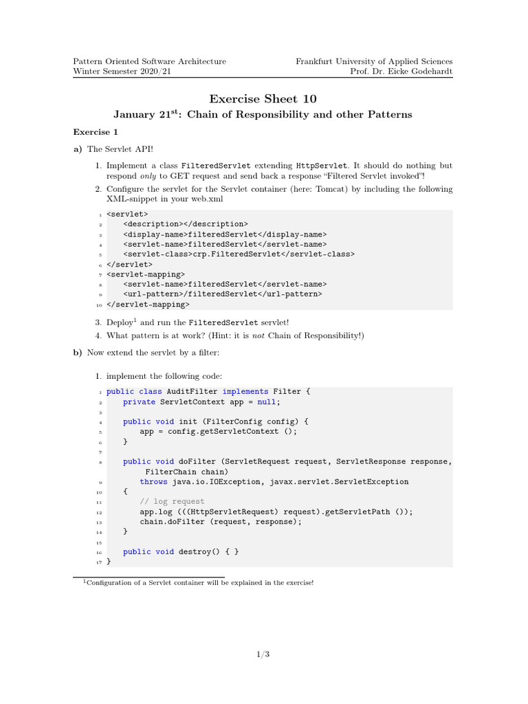 Sheet 10 | PDF | Software Engineering | Computing