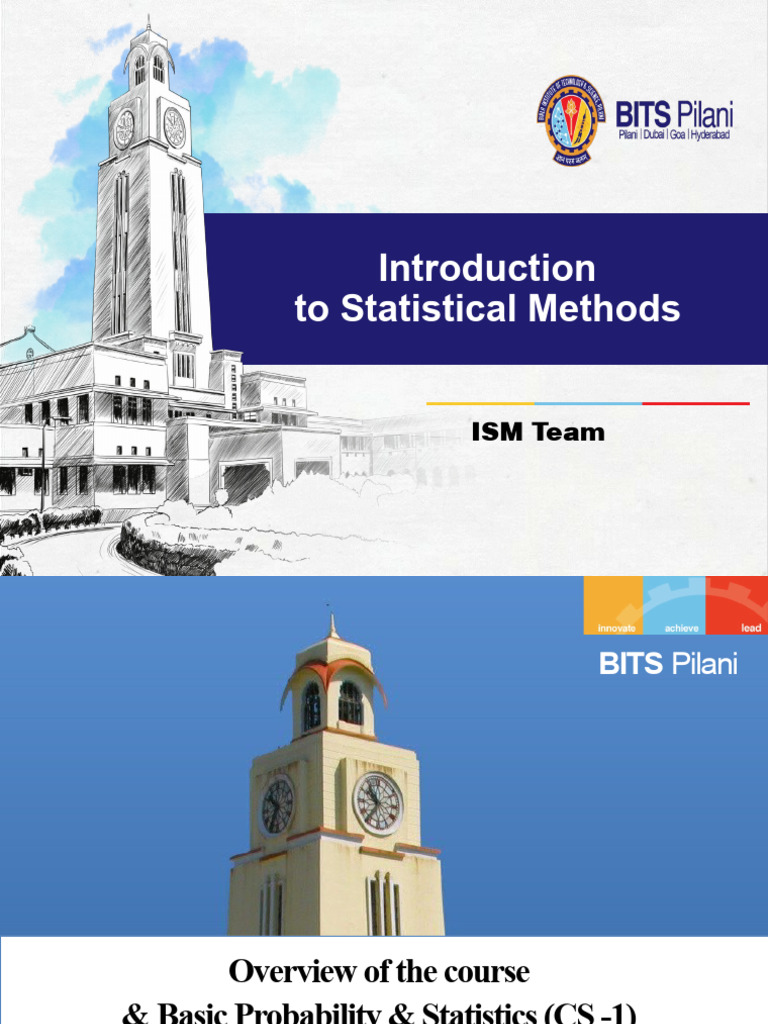 Session 1 ISM May 2024 | PDF | Variance | Level Of Measurement