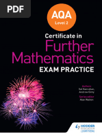 Cambridge International As & A Level Further Mathematics Coursebook ...