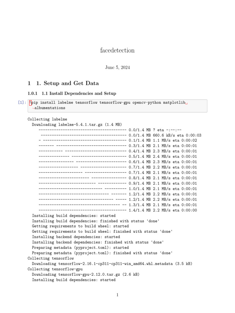 Facedetection | PDF | Computing | Computer Programming