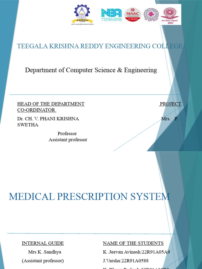 Teegala Krishna Reddy Engineering College: Department of Computer Science & Engineering ...