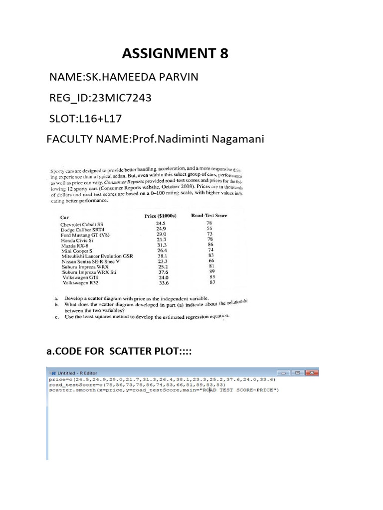 Data Visualization Assignment Code | PDF