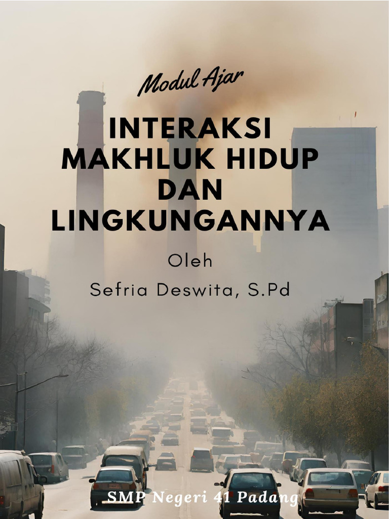 Modul Ajar Interaksi Makhluk Hidup Dan Lingkungannya | PDF | Karier ...