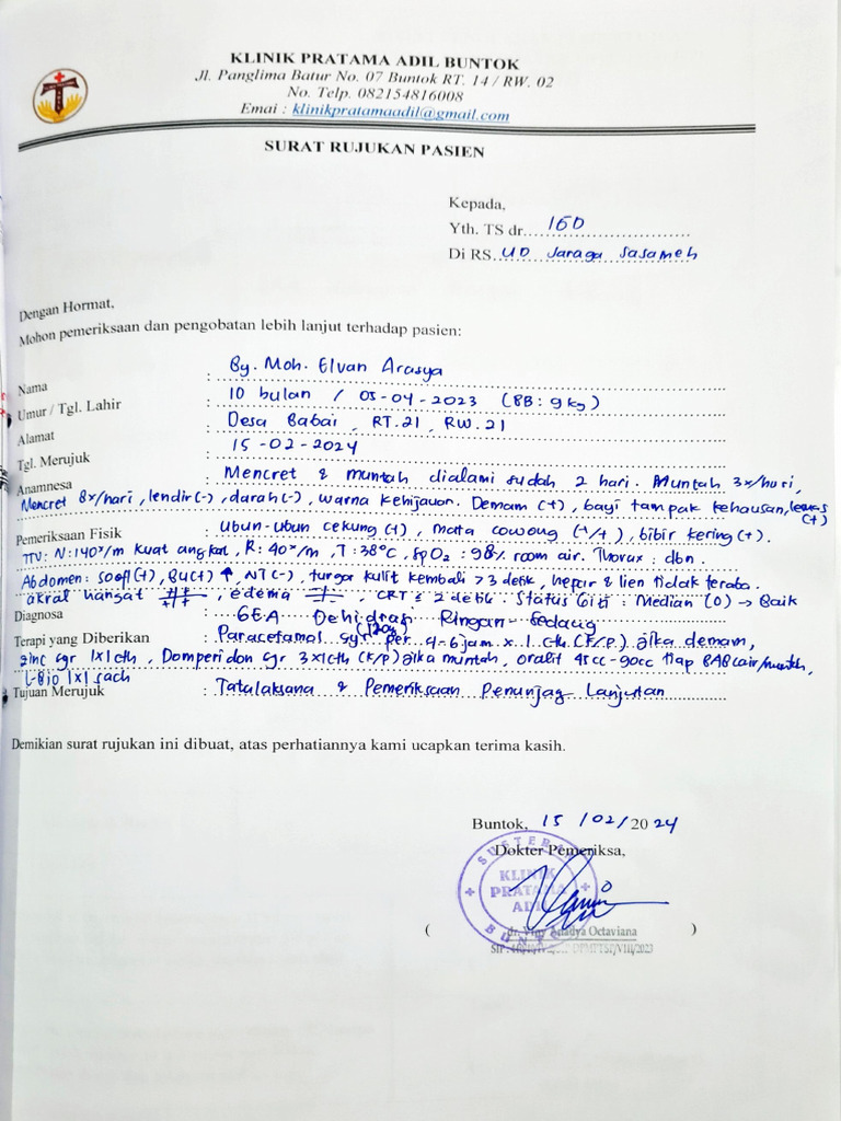 Surat Rujukan | PDF