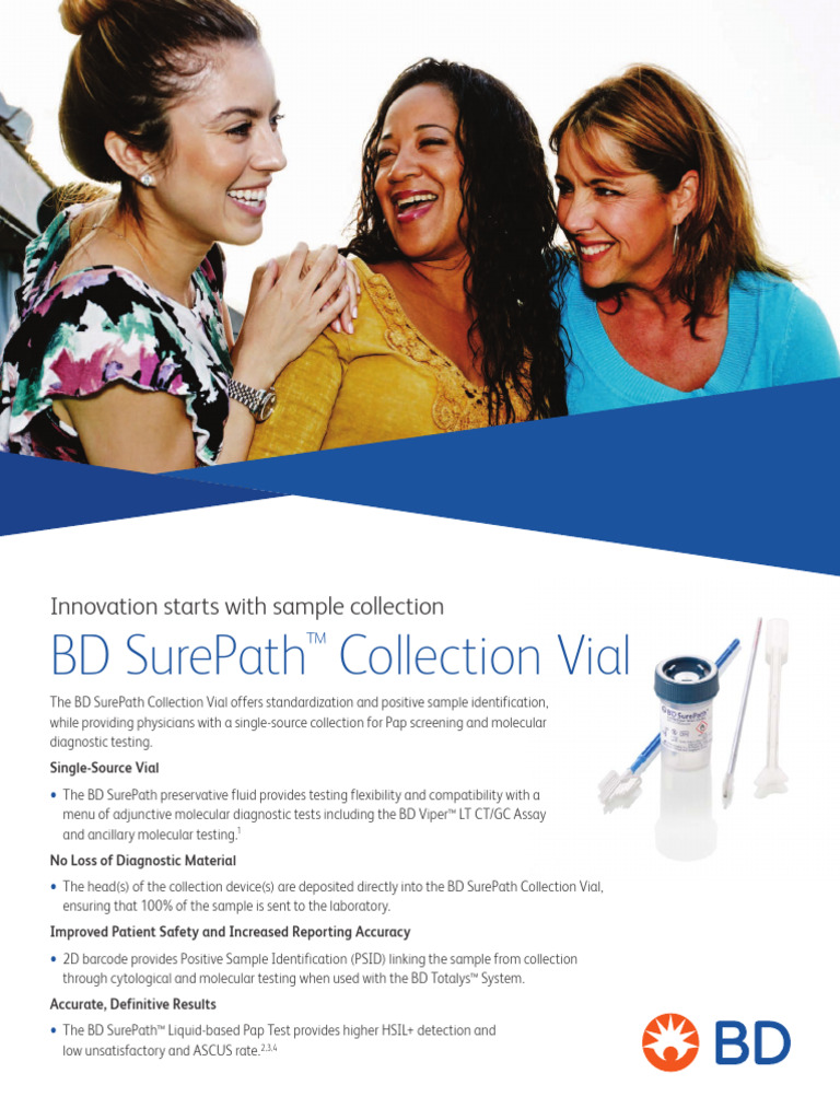 BD Surepath New Vial Collection Lit | PDF | Medical Tests | Medical ...