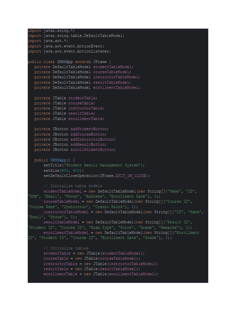 Muhammad Ubaidullah - OOP Project GUI | Download Free PDF | Computer Libraries | Computing Platforms