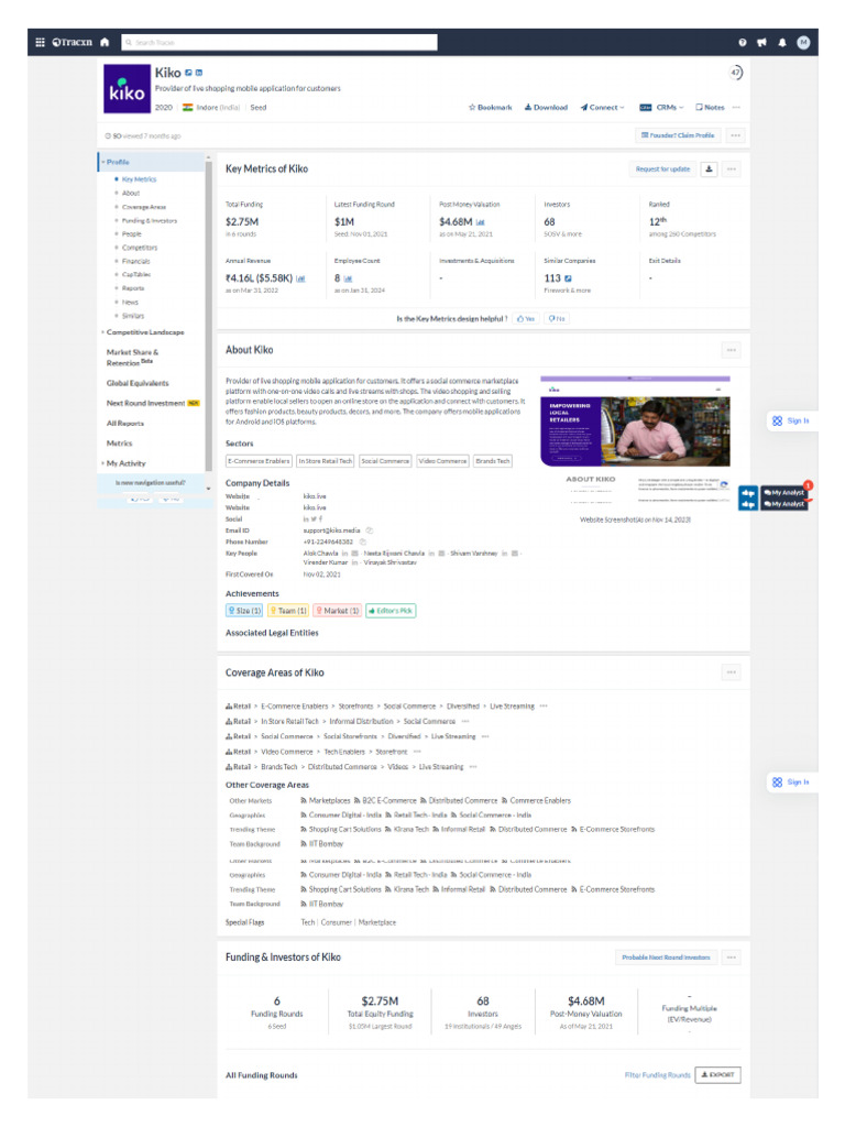 Kiko - Profile | PDF