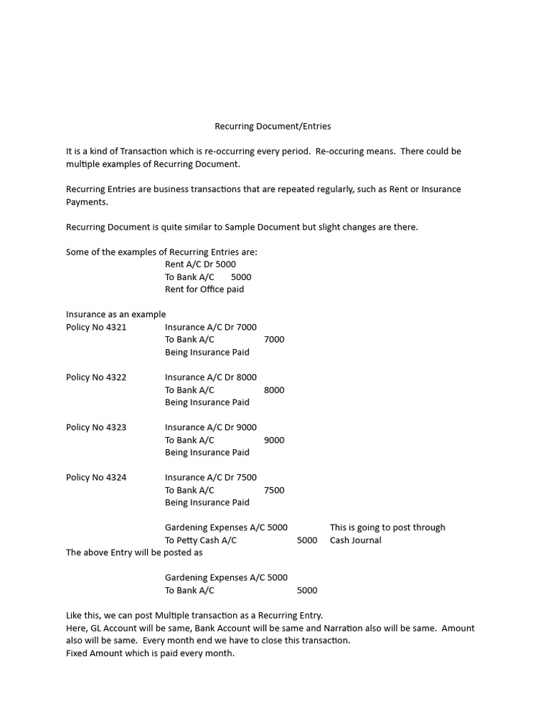 Class 10-09 Recurring Document | PDF | Financial Audit | Insurance