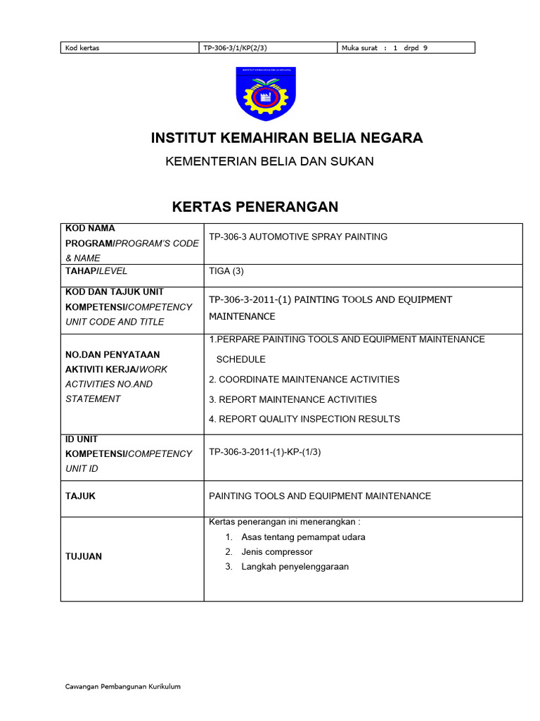TP-306-3 Cocu 01 KP2 | PDF