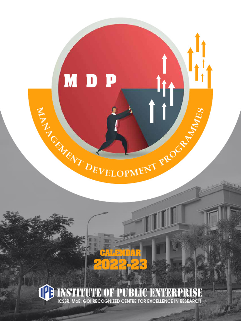 MDP Cal 2022-23 | PDF | Master Of Business Administration | Project ...