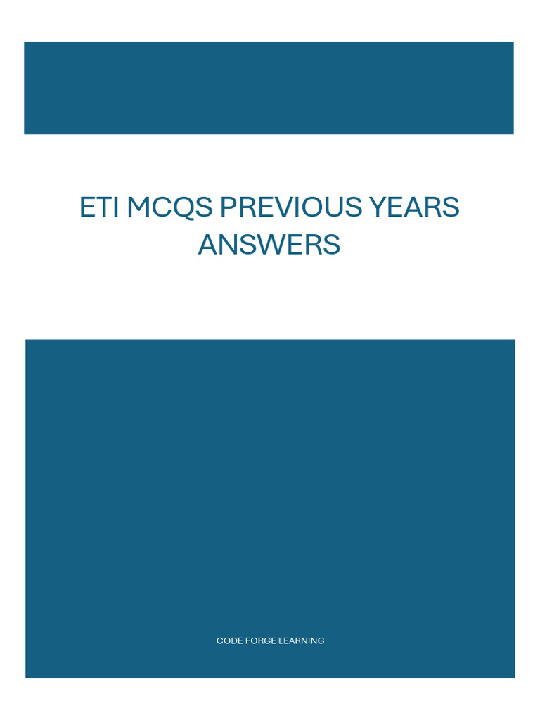 ETI ANS | Download Free PDF | Security Hacker | White Hat (Computer Security)