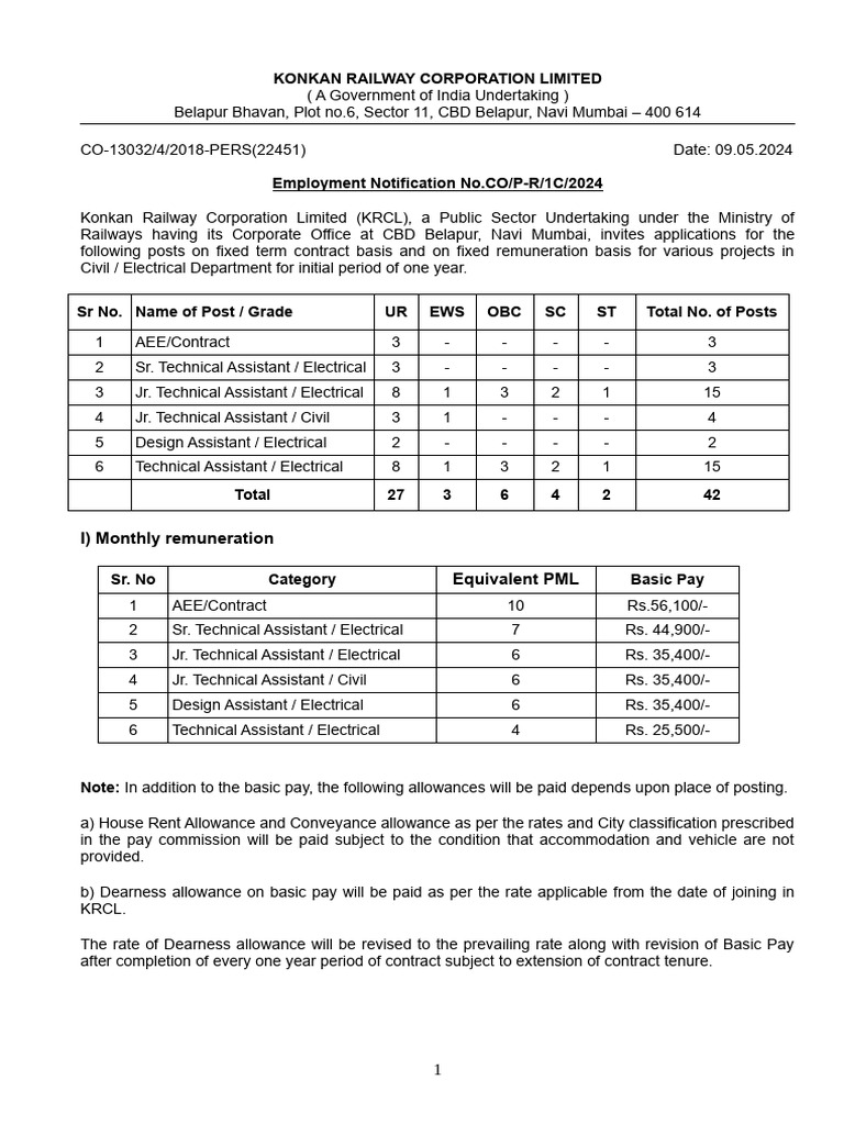 I) Monthly Remuneration Equivalent PML | PDF | Insurance | Technical ...