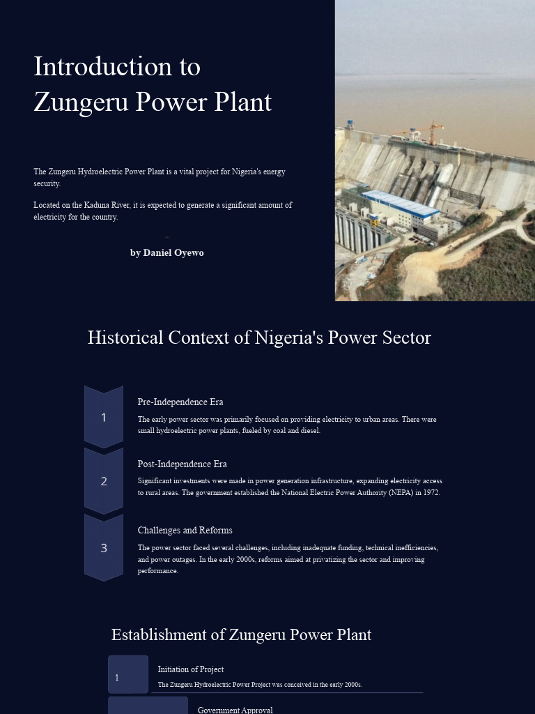 Introduction-to-Zungeru-Power-Plant | Download Free PDF | Power Station ...