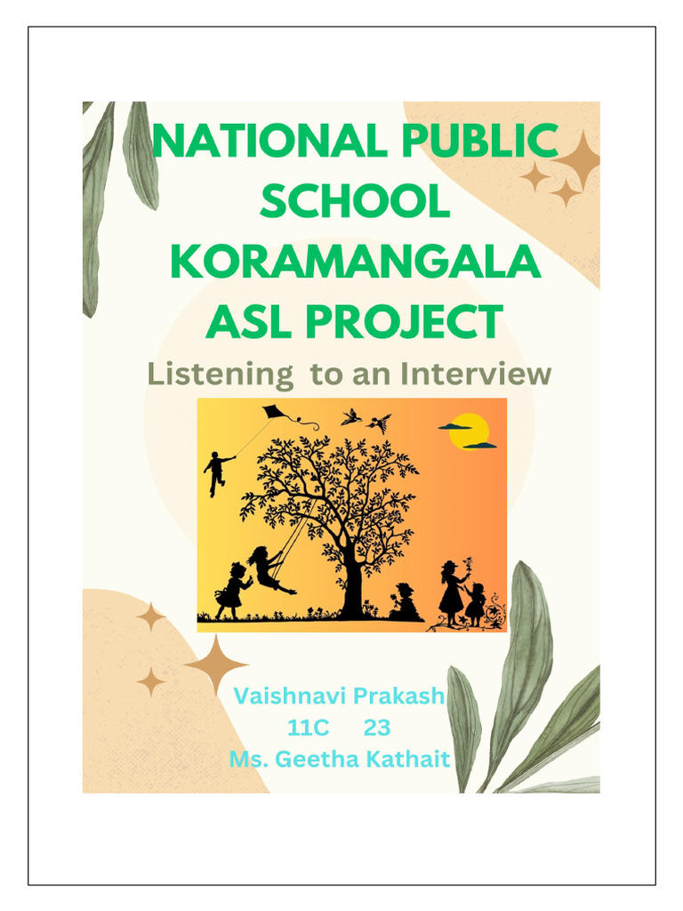 Eng Asl | PDF | Communication | Information