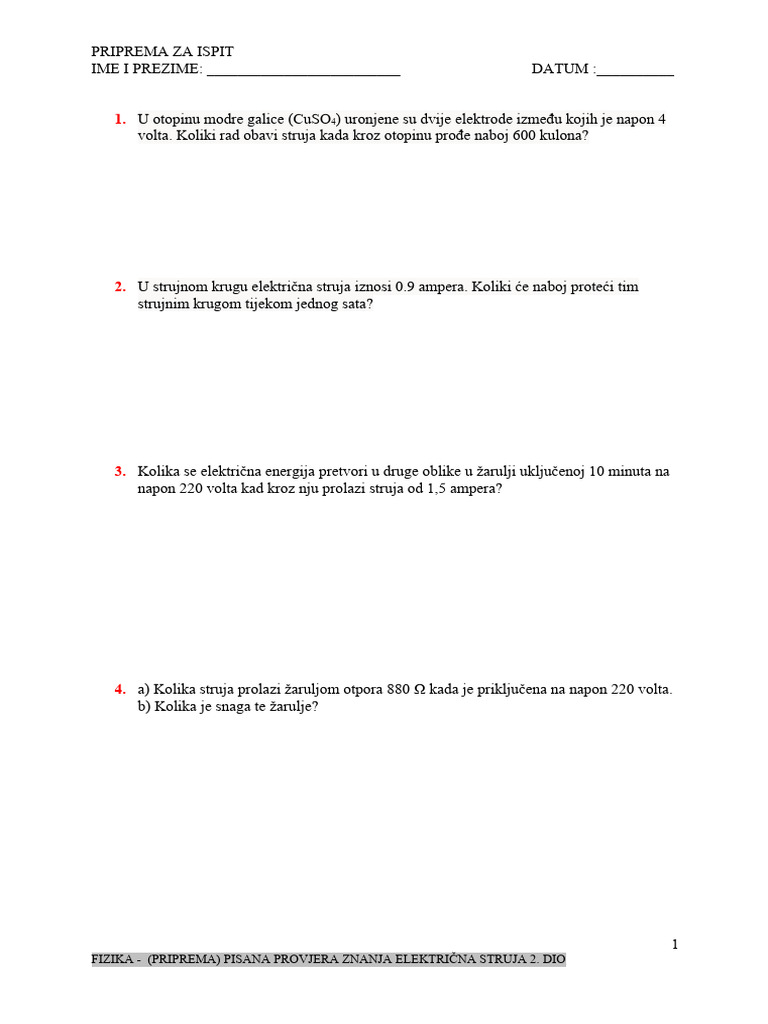 8 Raz Struja 2 | PDF