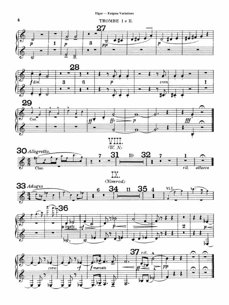 Enigma Trumpet 1-3 MVT 8 | PDF