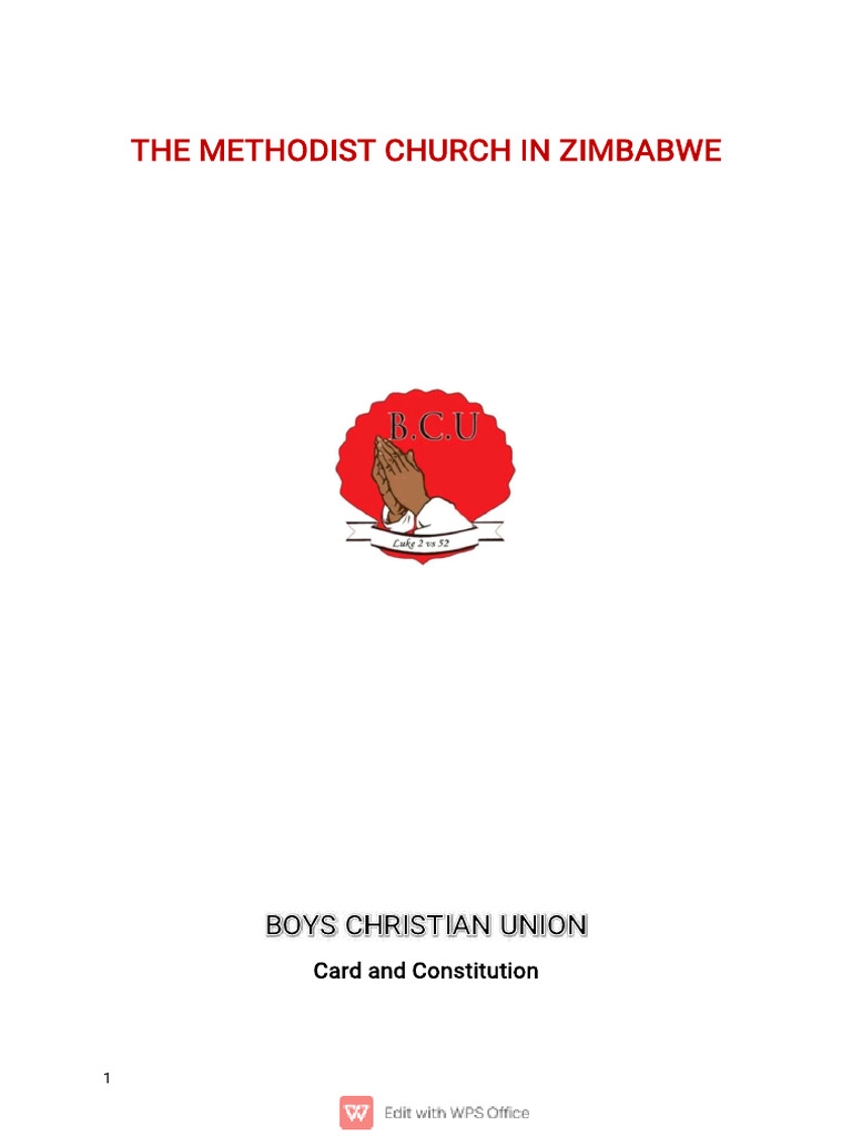 3rd Draft Bcu Card and Constitution Finale | PDF | Prayer | Necktie