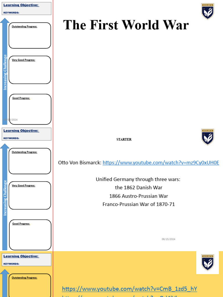 The First World War | PDF | Allies Of World War I | Balkans