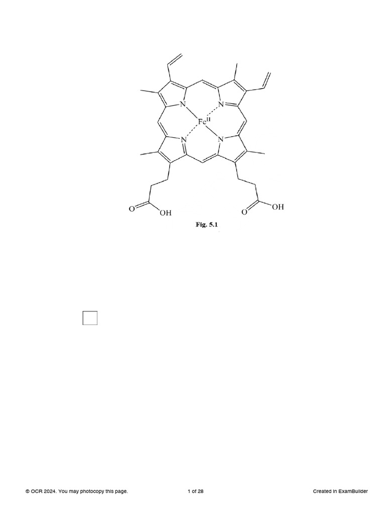 Biological Molecules MCQ and 6 Marker | PDF | Cell Nucleus | Proteins