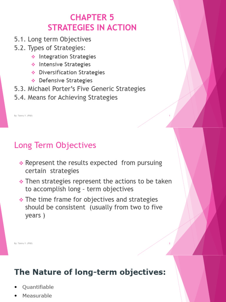 CH - 5 SM | PDF | Strategic Management | Investing