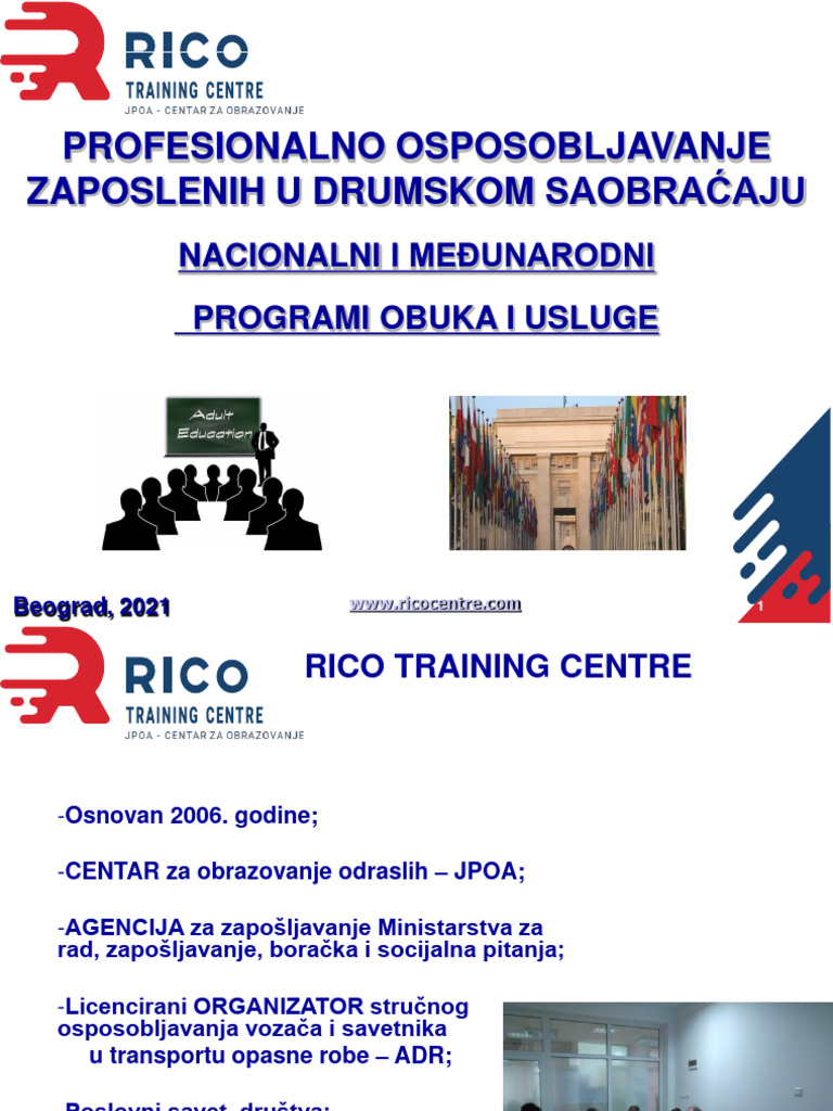 Prezentacija Programa Obuke | PDF