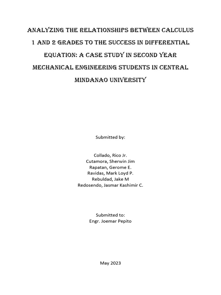 Case Study Group 6 | PDF | Analysis Of Variance | Mathematics