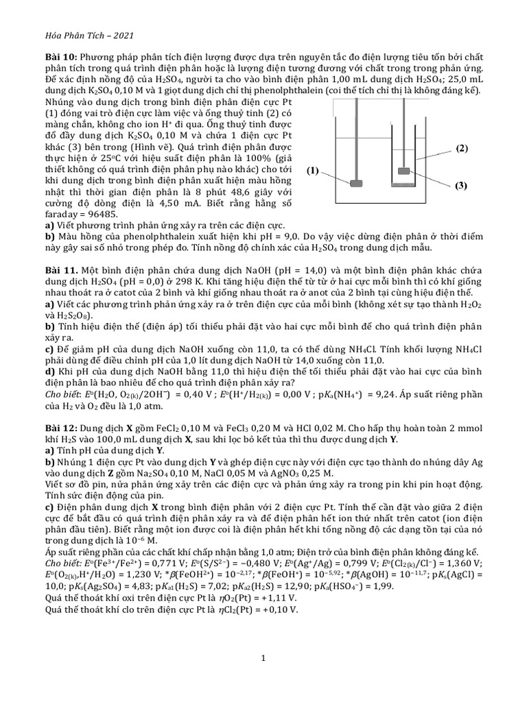 1, Bu I 6 Oxh KH, ĐP 14th, Oct | PDF