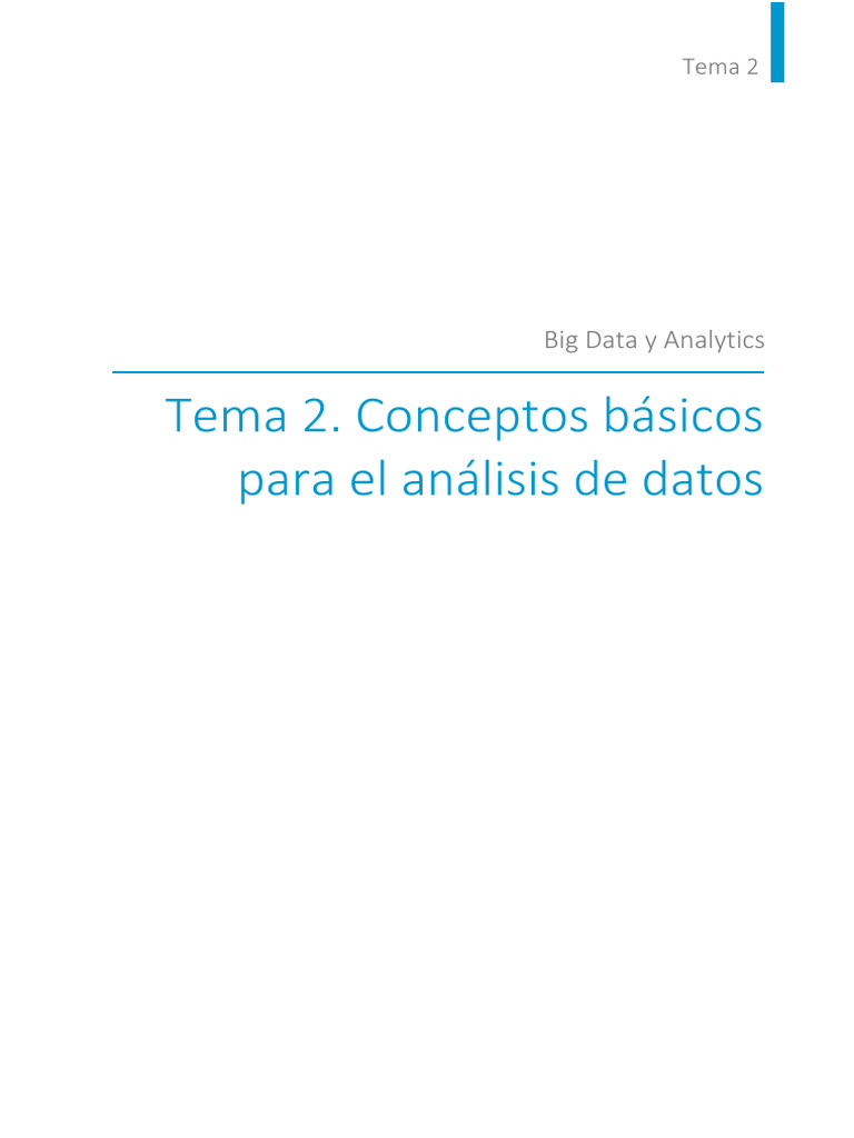 Tema 2 BDA | PDF | Estadísticas | Muestreo (Estadísticas)