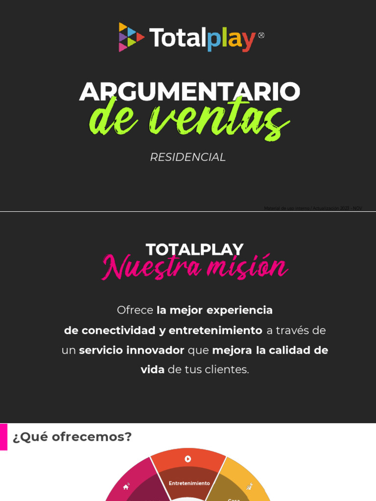 Argumentario de Ventas Residencial - Noviembre 2023 | PDF | Aplicación ...