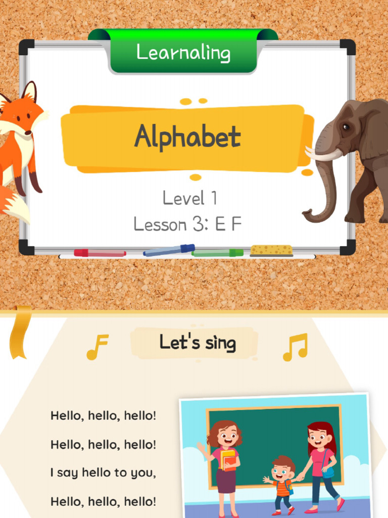 Level 1 - Unit 1 - Lesson 3 - Egg, Fish | PDF