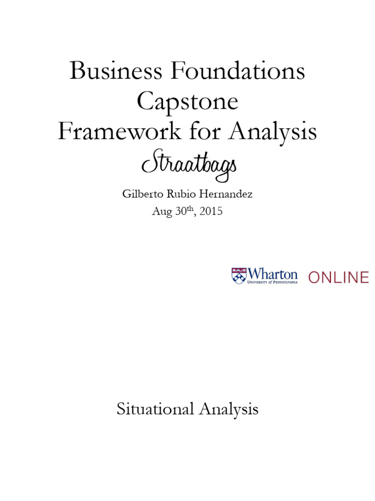 Capstone Example - Your Own Opportunity | PDF | Luxury Goods | Retail