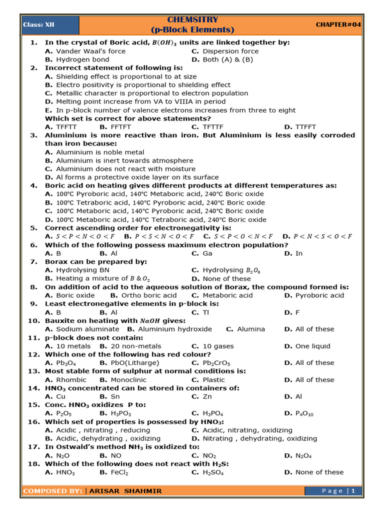 Chapter 04 D Block Elements Download Free Pdf Chemical Bond Acid