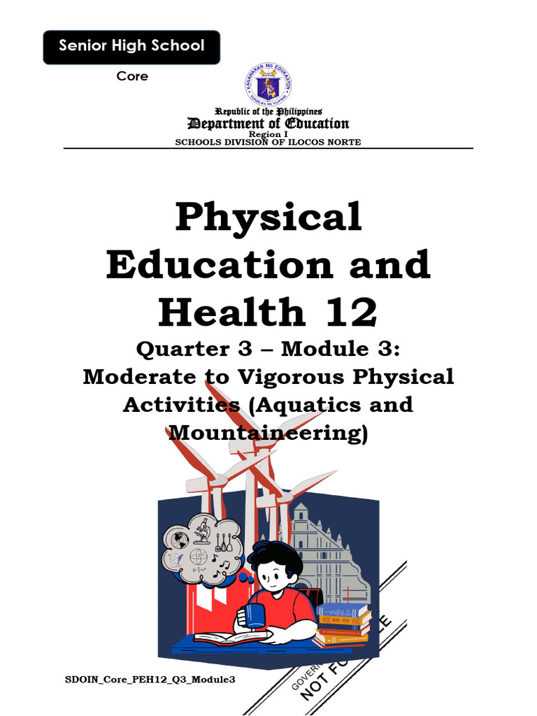 3 Mod3 W5-6 EngageInModerateToVigorousPhysicalActivities | PDF | Scuba Diving | Physical Fitness