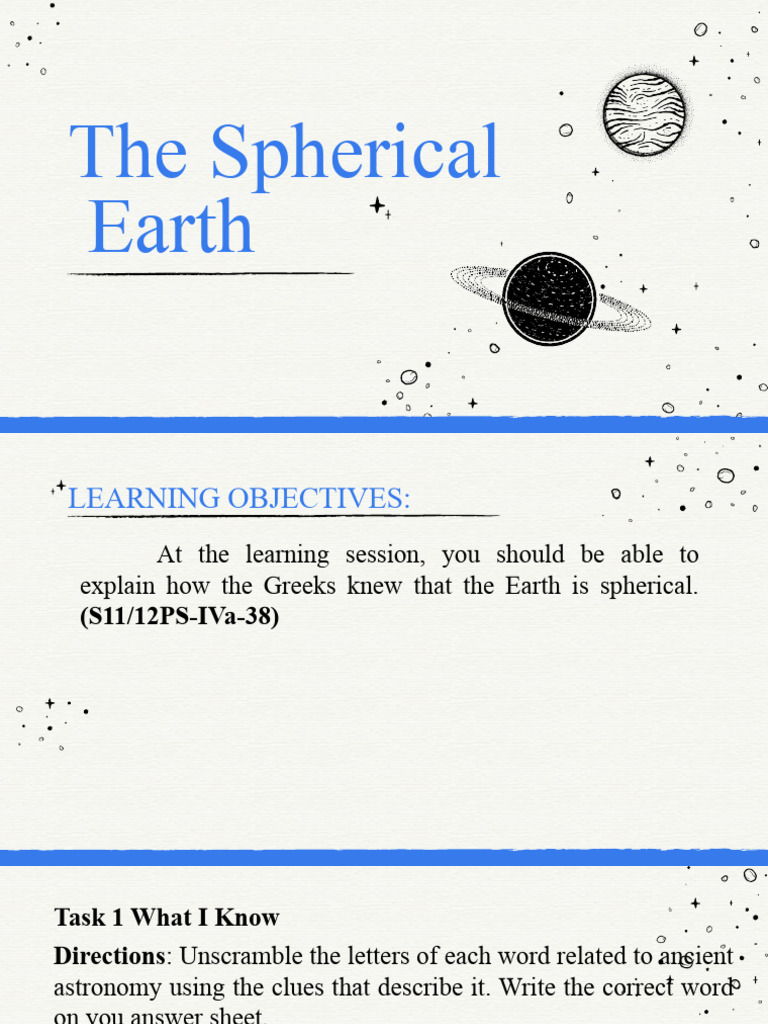 How Greeks Proved Earth's Spherical Shape | PDF | Moon | Earth