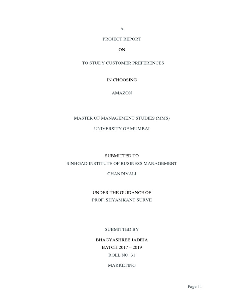 Bhagyashree Specialization | PDF | E Commerce | Retail