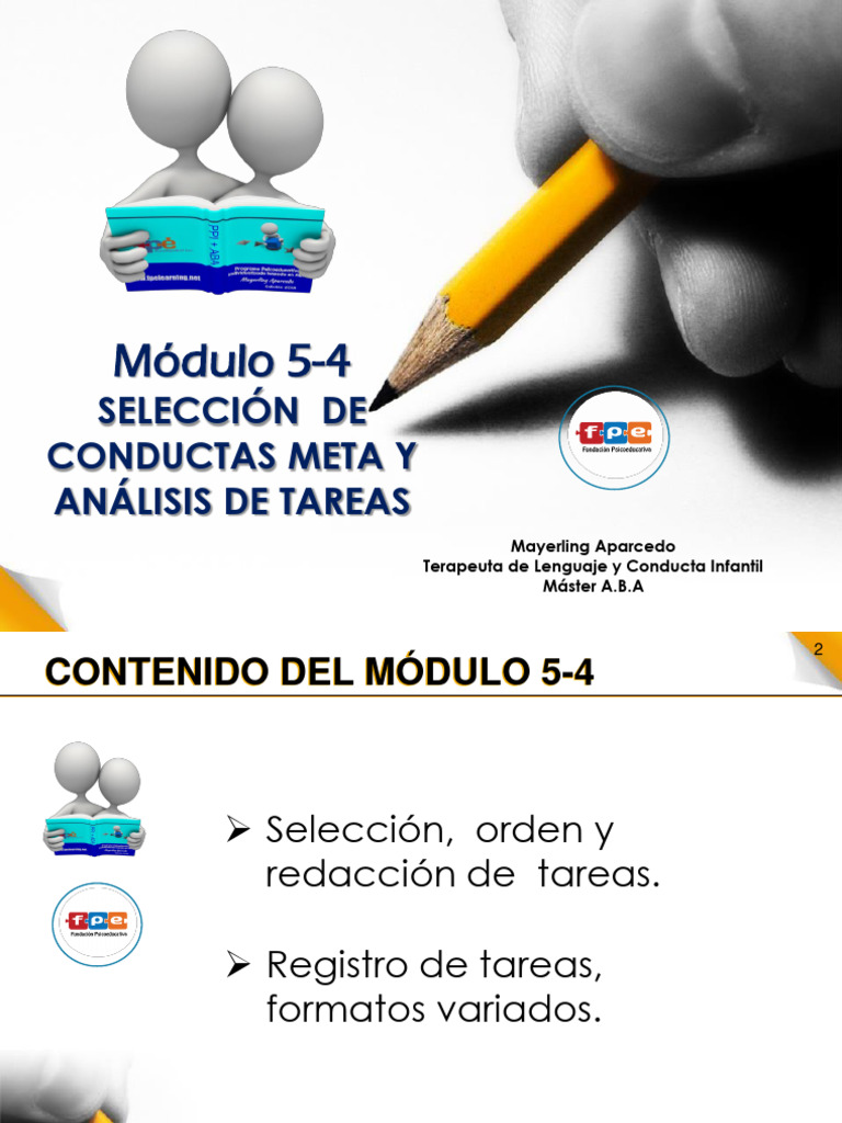 MODULO_5_4_ANALISIS_DE_TAREAS (1) | Descargar gratis PDF | Aprendizaje | Comportamiento