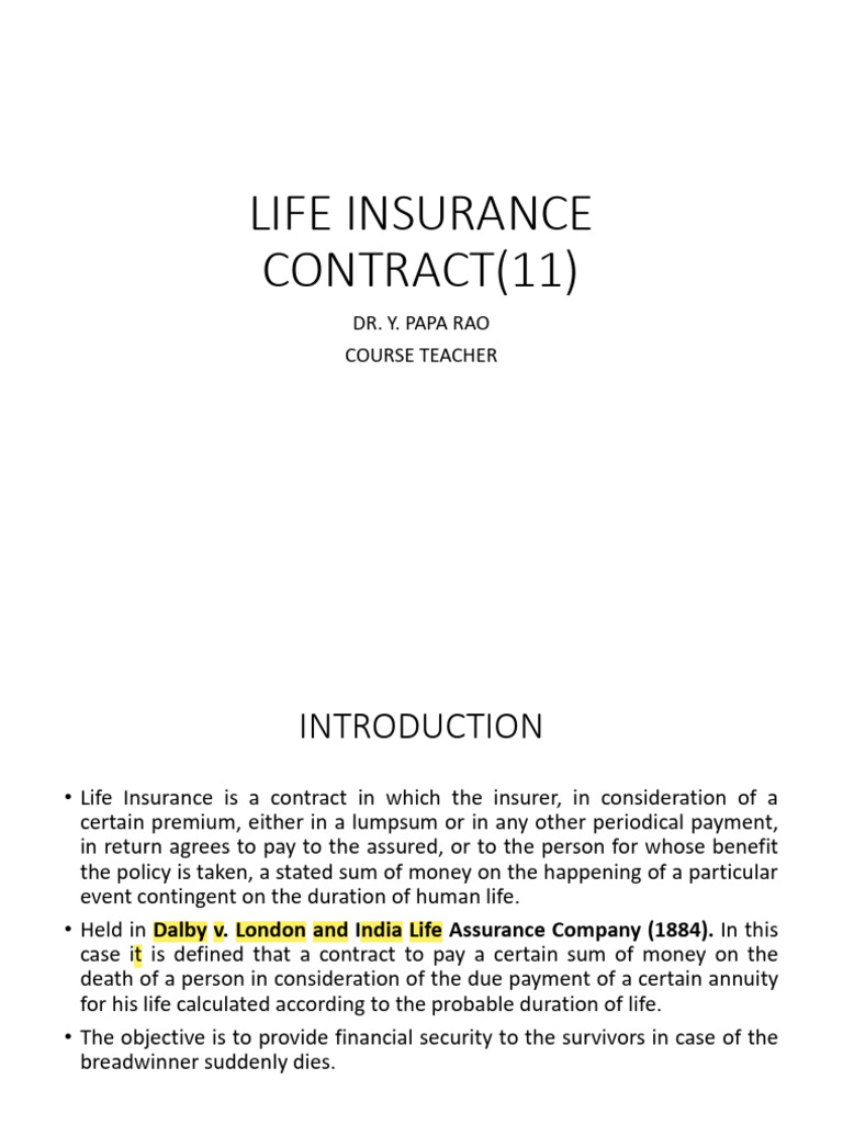 Life Insurance | PDF | Insurance | Life Insurance