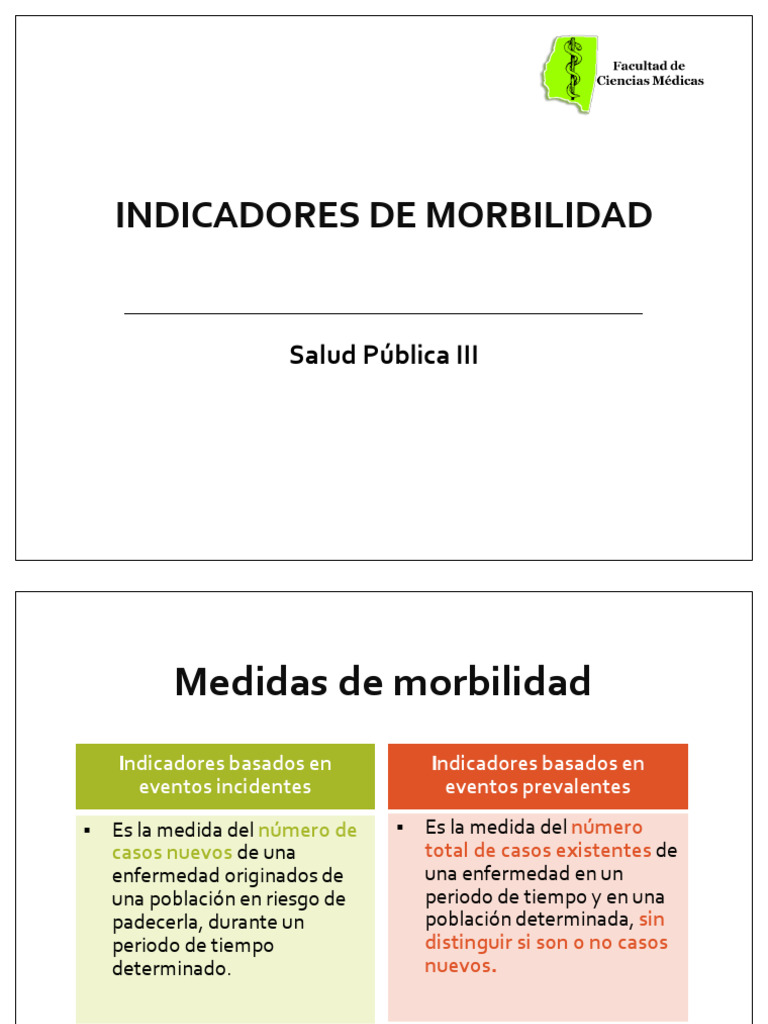 Indicadores de Morbilidad | Descargar gratis PDF | Tuberculosis ...