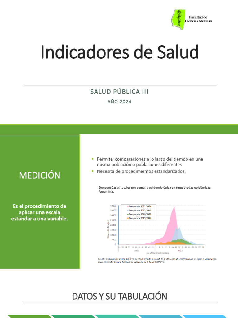 Mediciones de Salud y Enfermedad en La Población | PDF | Tasa de ...