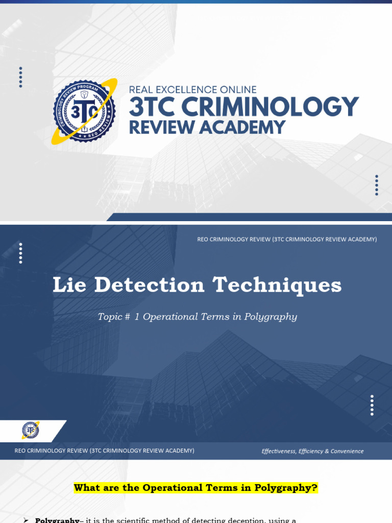 Lie Detection | PDF | Polygraph | Lie Lie Detection | PDF | Polygraph | Lie