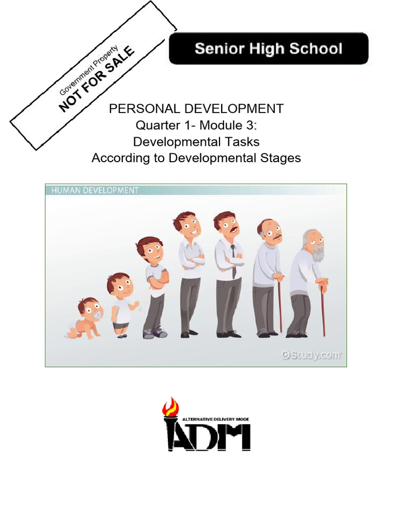 PerDev Q1 Module-3 Developmental-Tasks AccordingToDevelopmental-Stage ...