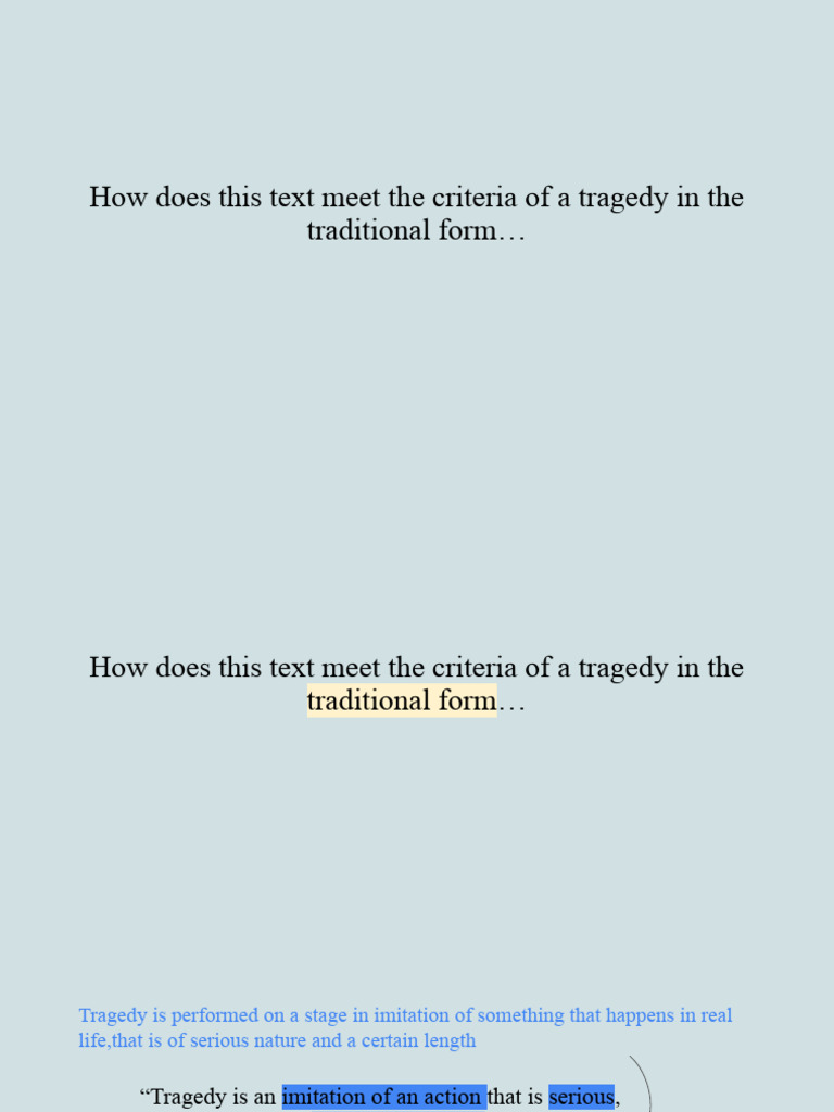 Tragedy Analysis: Medea and King Lear | PDF | Tragedy | King Lear